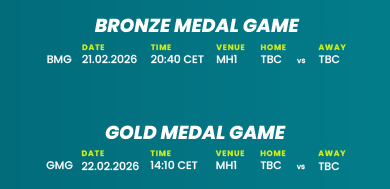 Men's Hockey Schedule - Milano Cortina 2026 Olympic Winter Games - Team ...
